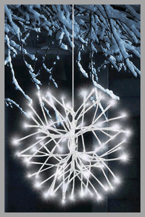 LED Advanced 14-Inch LED Snowburst Lights (3-Piece Set)